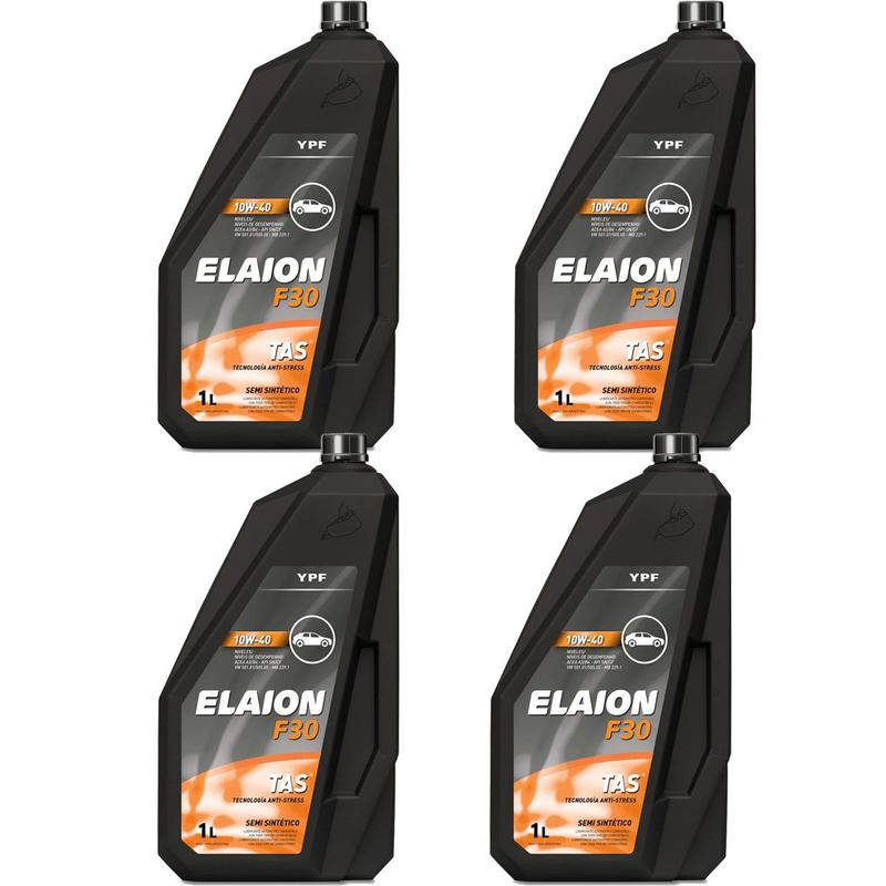 4 Oleo Motor Elaion F30 10w40 Api Sn Ypf - Lubrificantes Automotivos ...