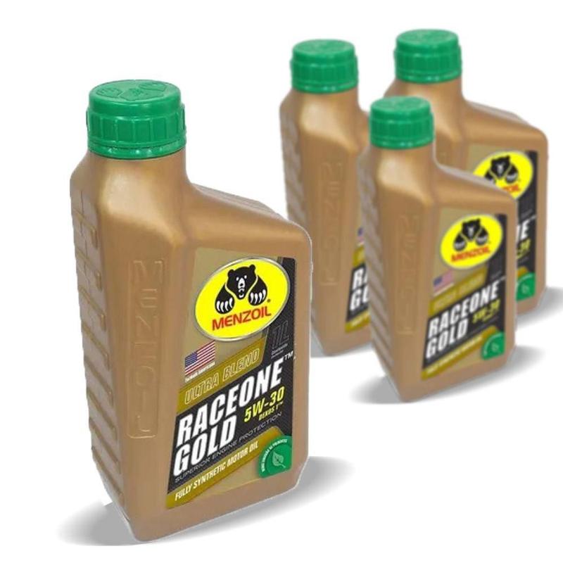 4 Oleos De Motor 5w30 Dexos1 Sn Sintetico Raceone Gold Flex Onix prisma ...