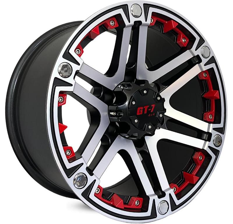4 rodas gt7 dakar off road triton / aro 17x9 / (6x139) et 20 ...