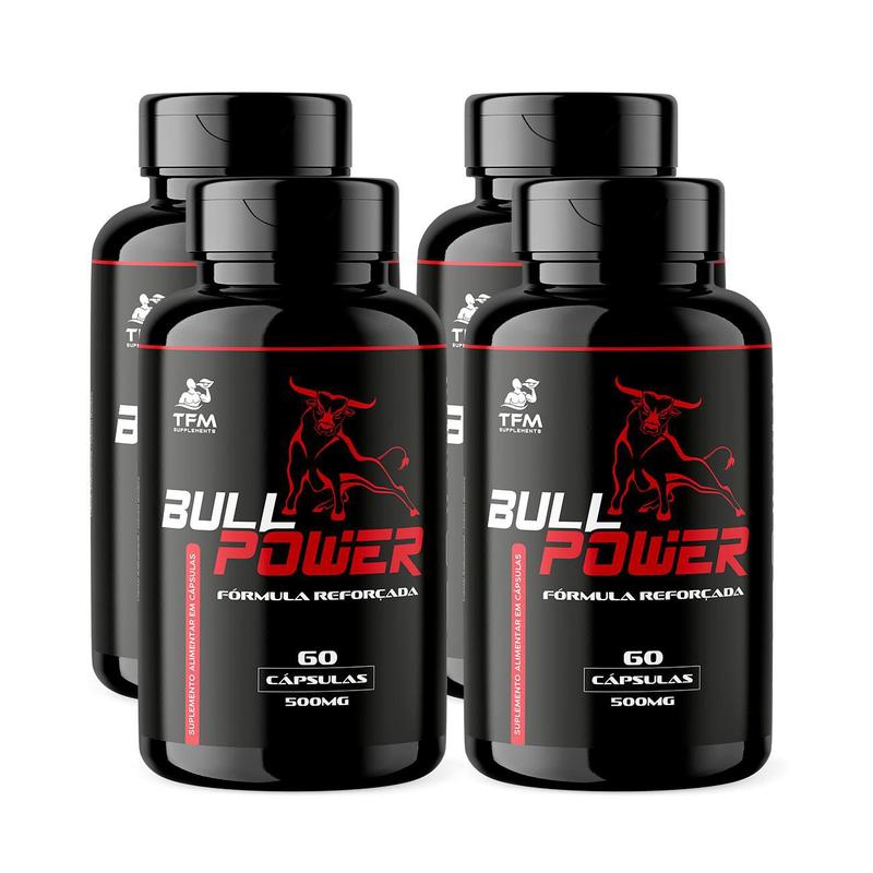 4 x Bull Power 240 Cápsulas Original - Suplemento Natural - BULL POWER ...