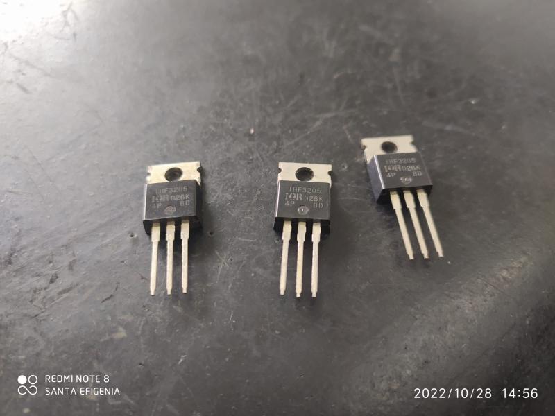 40x Transistor Irf3205 Mosfet N 110amp - 55v Ir - I.R. - Transistor ...
