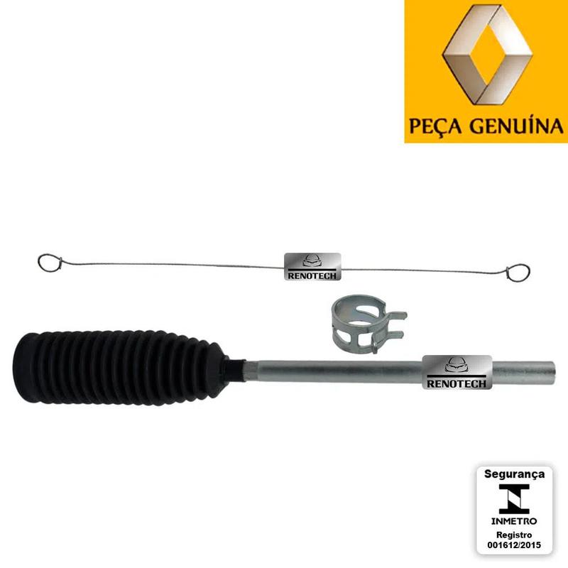 485216124r - braço (barra) da caixa de direção com coifa - acima 2006 ...