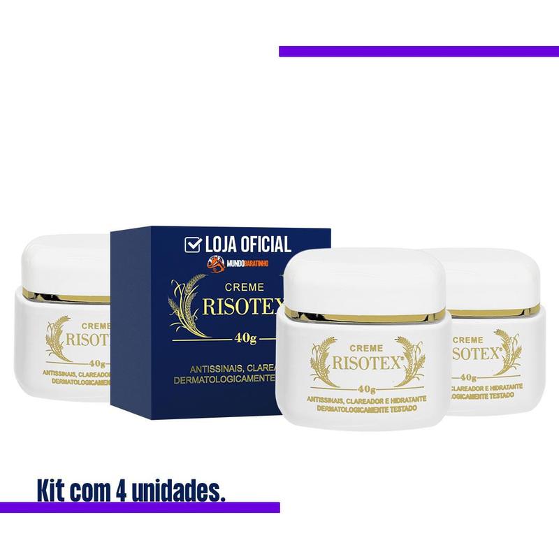 4x Creme Risotex 40g - Original - Outros Beleza e Perfumaria - Magazine Luiza