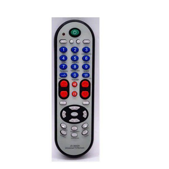 5 Controles Remotos Universais Para Tv De Tubo, Led, plasma e lcd - Js ...