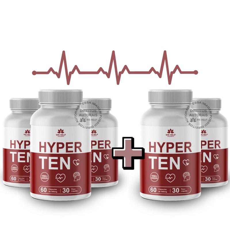 5 Hyperten Original 60 cápsulas cada - Loja Oficial - Hyper Ten ...