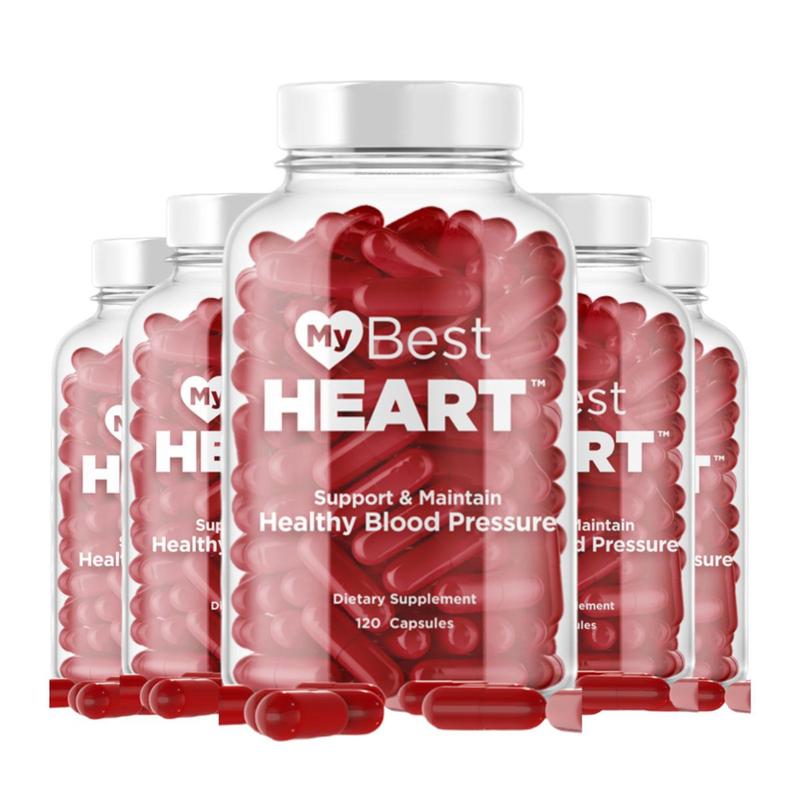 5 My Best Heart Original 300 Cápsulas - Naturais Suplementos - All in ...