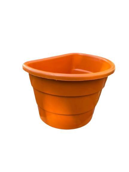 5 Vasos De Parede Meia Lua De 3 Litros Jardim Horta Vertical Varanda ...