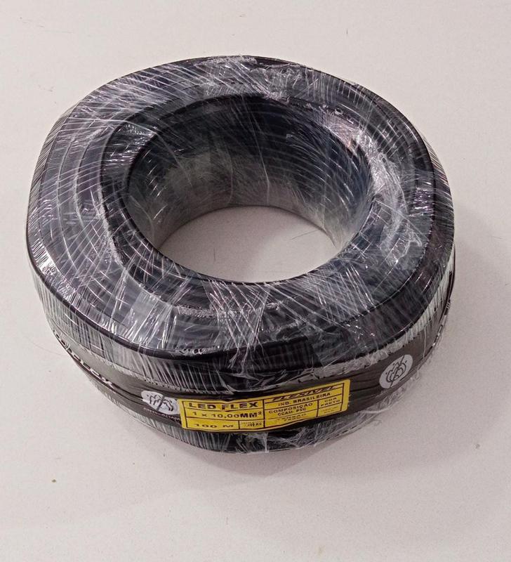 50 metros de fio 10mm flexivel - ledflex ou lider - Cabo / Fio Elétrico ...