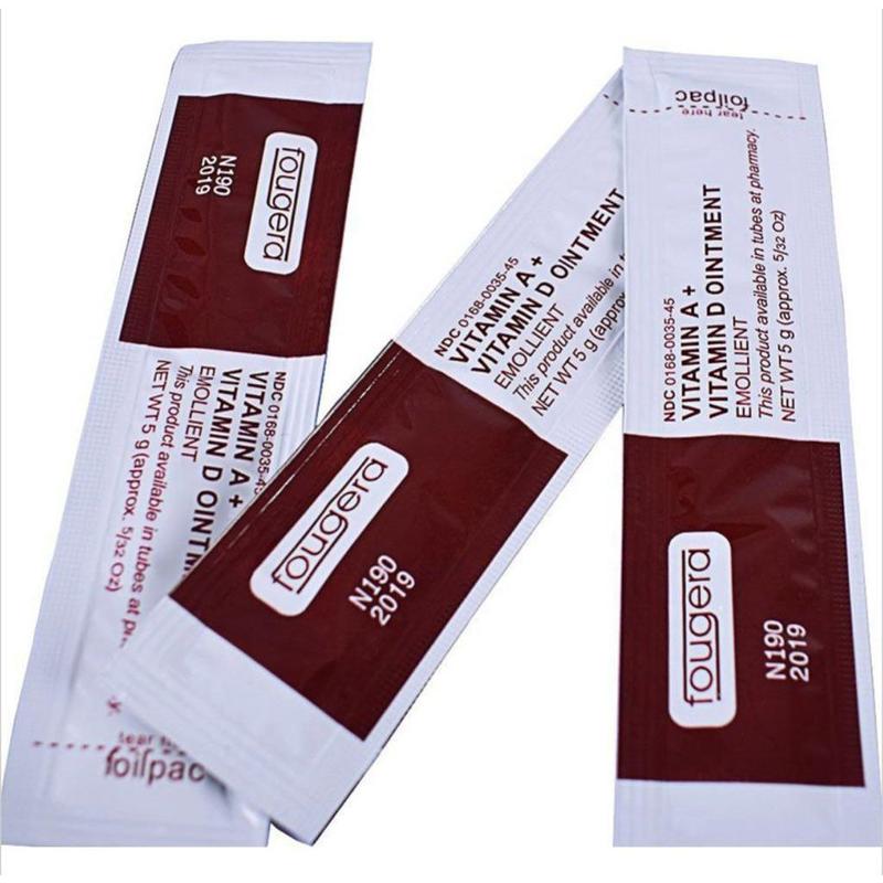 50 Pomadas Pós Micropigmentação Fougera com Vitamina A e D - Creme ...