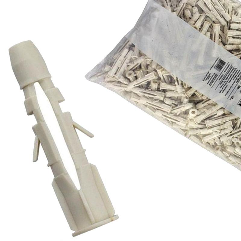 500un - bucha 8 mm sfu s-8 tijolo bloco oca com aba - MTC TOOLS - Bucha ...