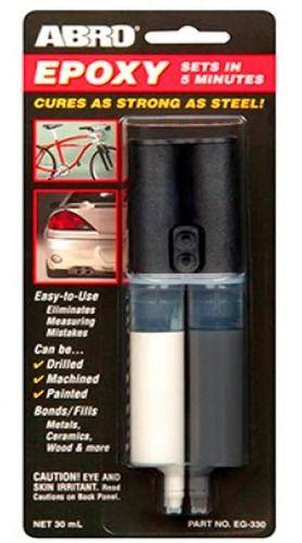 54 Un Cola Epoxy Steel Metais , Aço ,aluminium - ABRO - Adesivo Epóxi ...