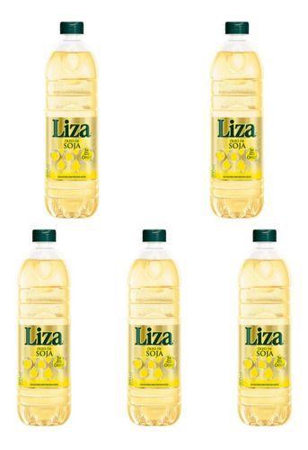 5un - Oleo de Soja Liza 900ml - Óleo de Cozinha - Magazine Luiza