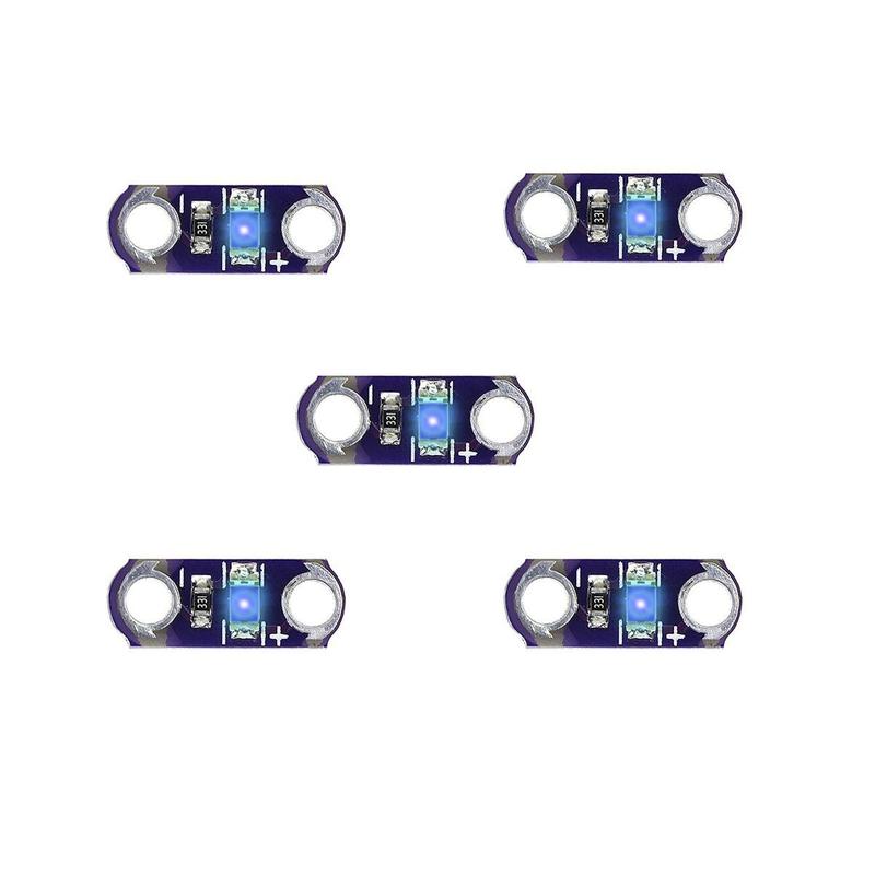 5x Led para Lilypad Wearable 3-5V - Módulo Led para Lilypad - Casa da ...