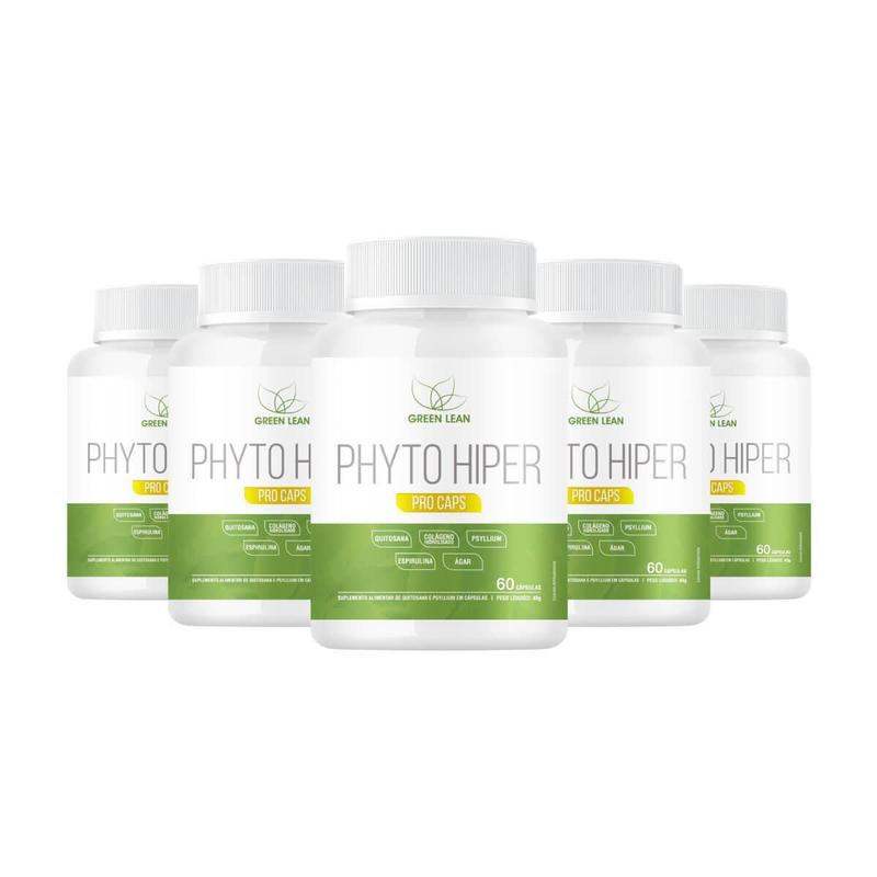 5X PHYTO HIPER PRO CAPS (60 cápsulas) 60 cápsulas - GREEN LEAN ...