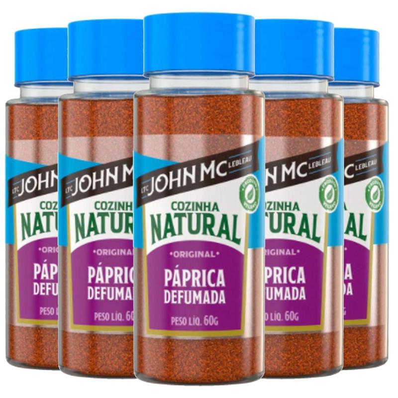 5X Tempero Paprica Defumada John Mc 60G - Páprica - Magazine Luiza