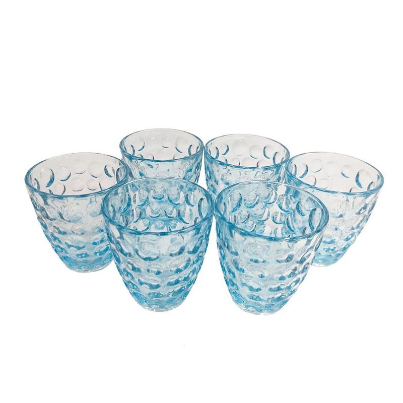 6 Copos Para Refresco Em Vidro 300ml - HAI BRASIL - Copos - Magazine Luiza