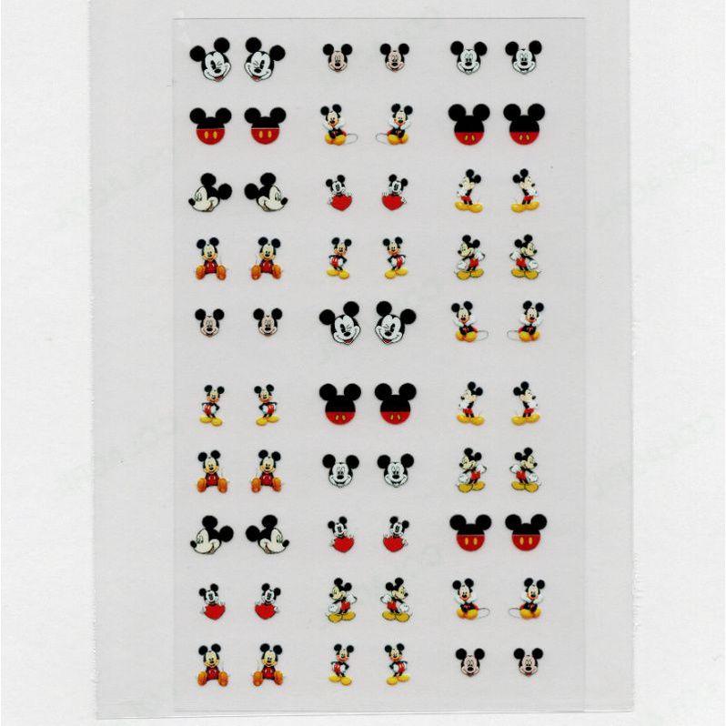 60 adesivos de unha 3D INFANTIL mickey PRÉ PRONTO - 559-2 - Nails Art Duda - Adesivos de Unhas ...