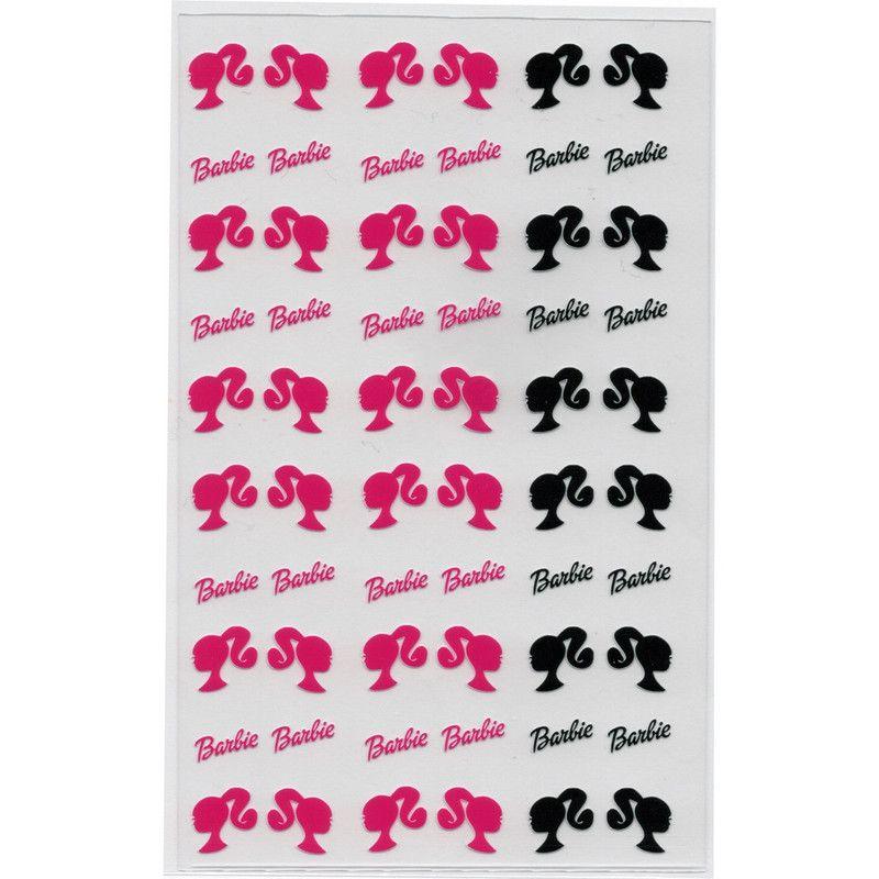 60 adesivos de unha barbie PRÉ PRONTO - 10-2 - Nails Art Duda - Adesivos de Unhas - Magazine Luiza