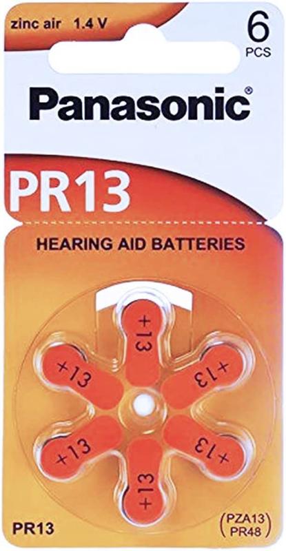 60 Baterias Auditivas P13 Pr48 Aparelho Auditivo Panasonic - Acessórios Auditivos - Magazine Luiza