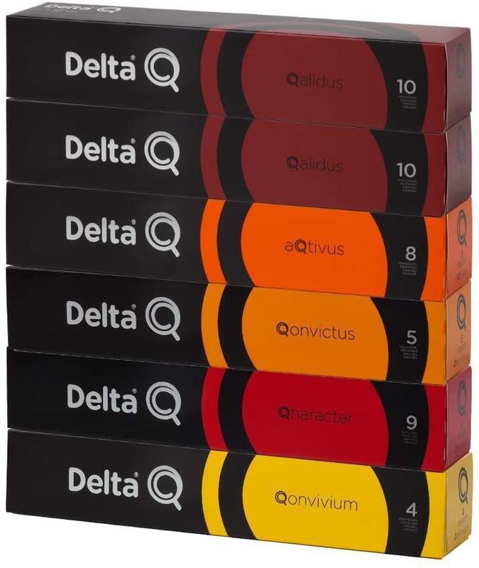 60 Cápsulas Delta Q Degustação Café - Cafeteira Delta Q - Cápsula de ...