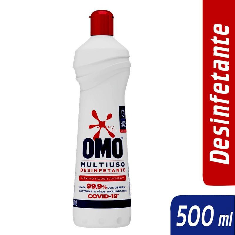 68663179 - DESINFETANTE MULTIUSO OMO - ORIGINAL - 500mL - Desinfetante ...