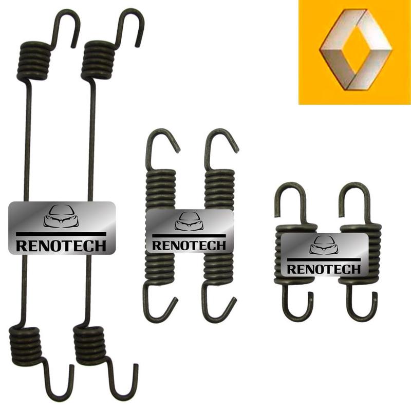 7701205756 - kit molas de retorno do freio traseiro compatível com ...