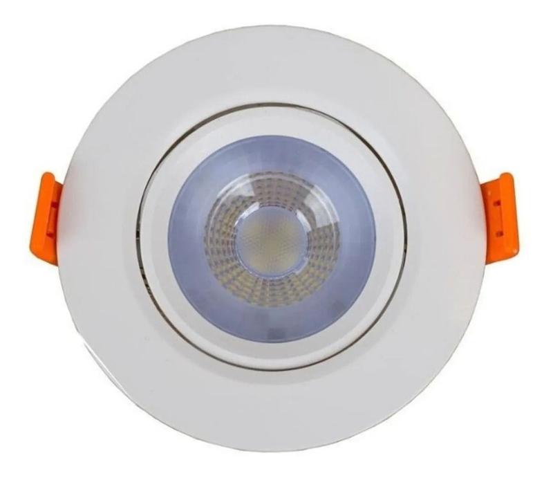8 Spot Led Redondo Embutir 3w Branco Neutro 4100k Blumenau - Blumenau ...