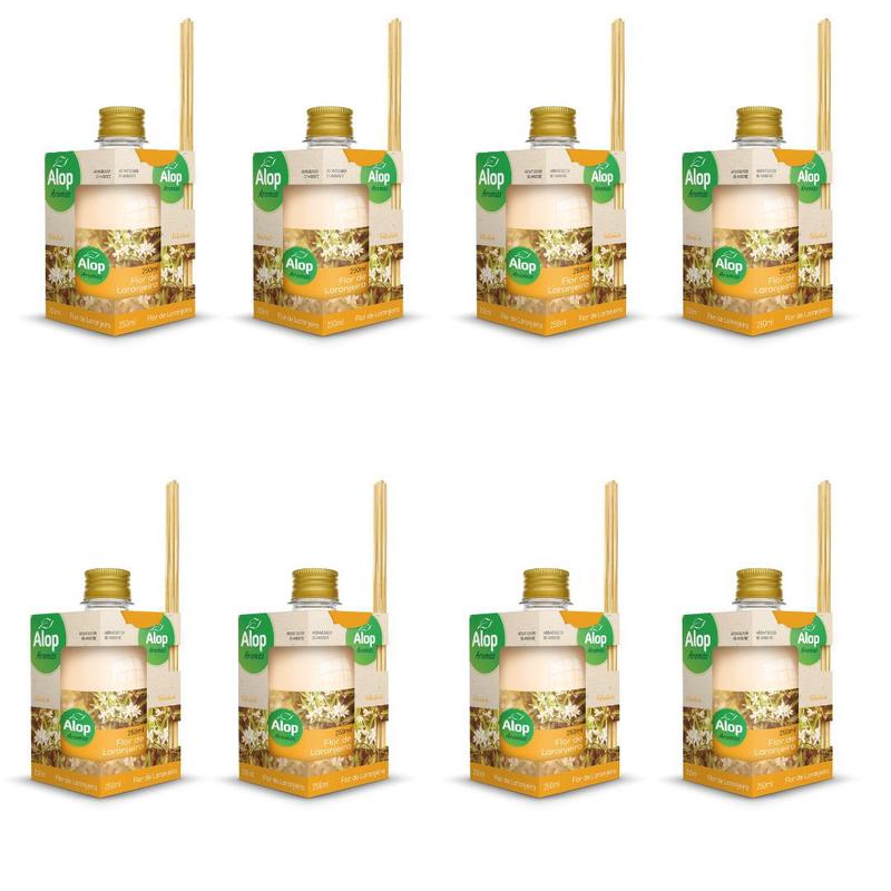 8 Unidades Difusor De Ambiente 250ml Atacado Alop - Difusor de Aroma ...