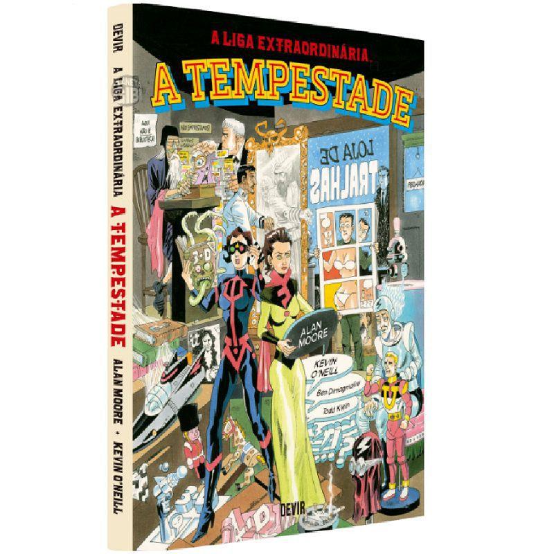 A Liga Extraordinária A Tempestade - HQ - Devir - Livros de Literatura ...