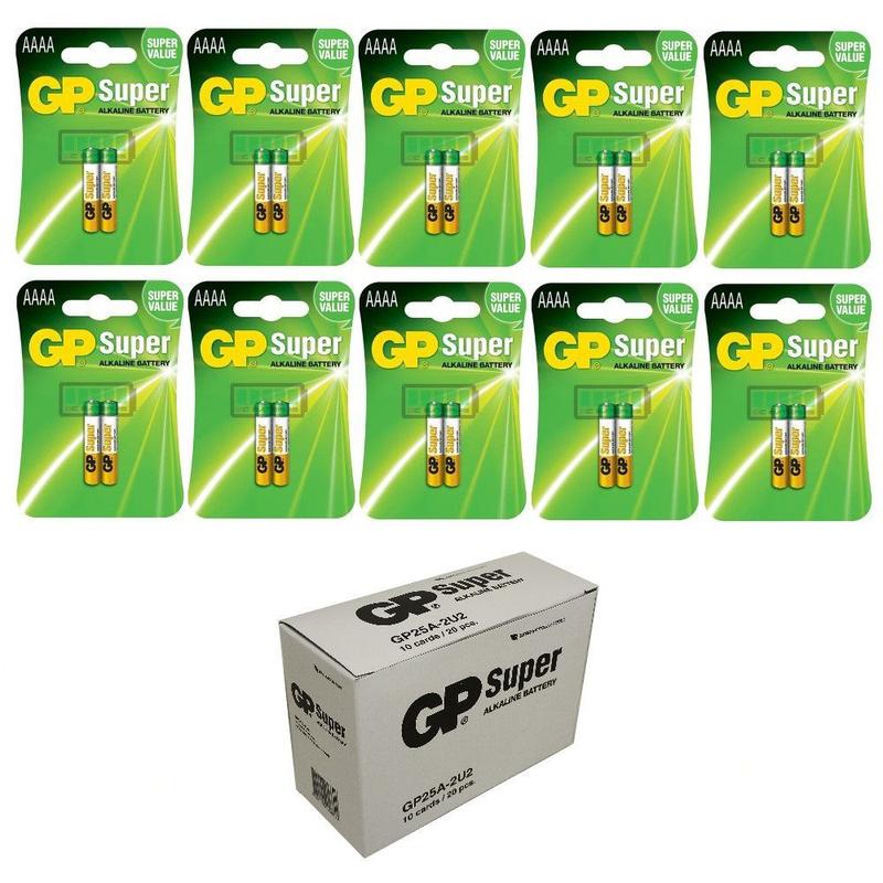 AAAA MINI 1,5V GP / KIT 20 Pilhas - GP Batteries - Pilhas - Magazine Luiza