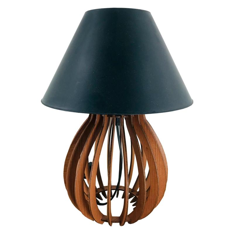 Abajur Vazado Iluminação Perfeita Decoração Rústica Bivolt - TemShopWeb ...