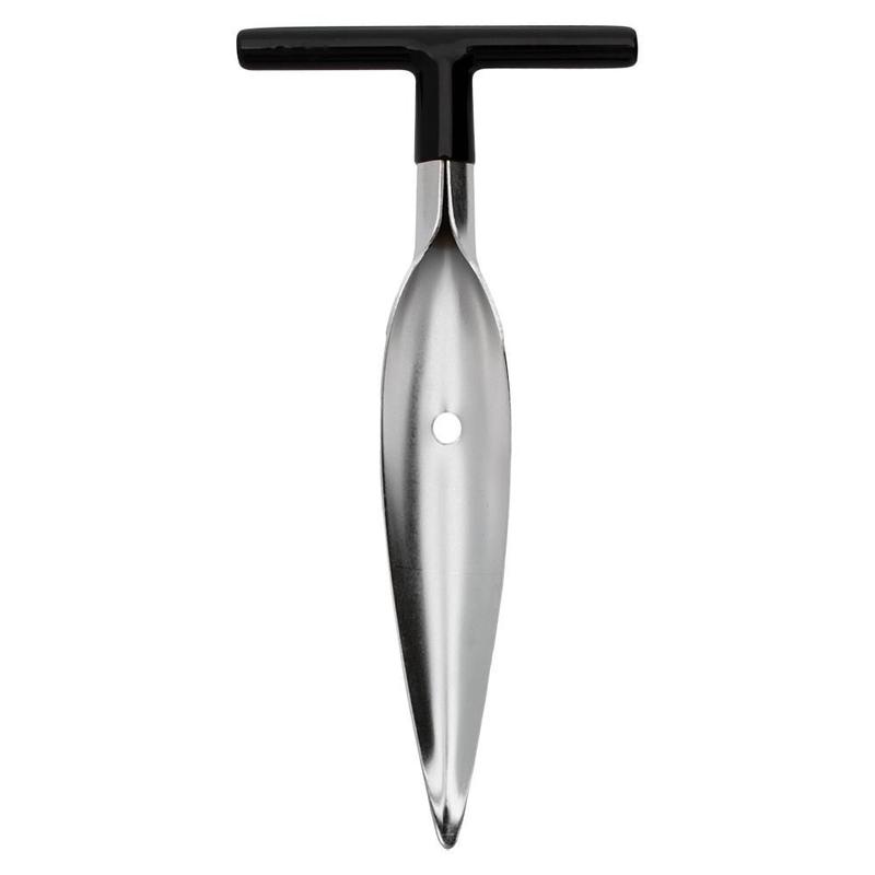 Abridor Para Coco Em Inox Com Cabo Preto Prático Mimo Style - Abridor ...