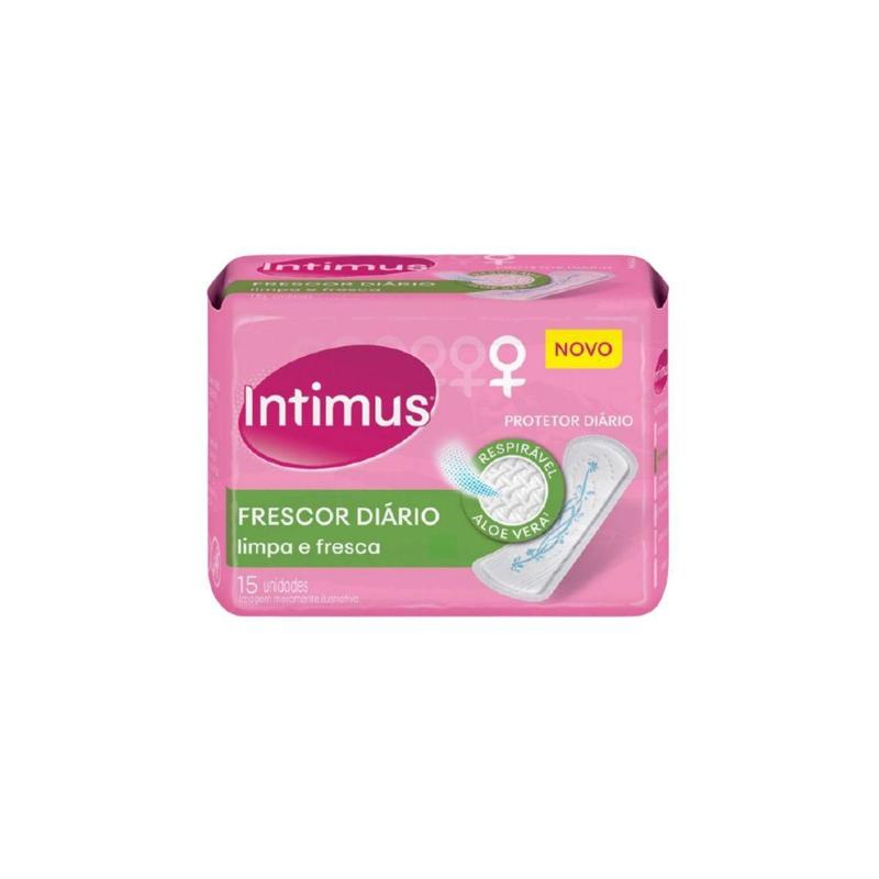 Absorvente Intimus Days Perfume - 15 Unidades - Protetor Diário ...