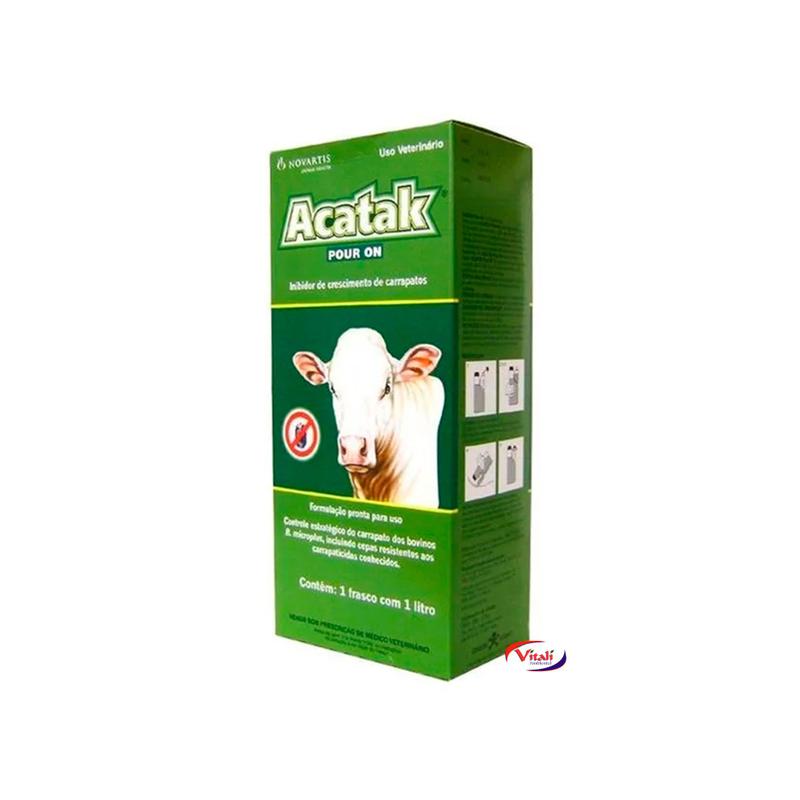 Acatak pour-on 1 litro - BAYER/ELANCO - Vermífugo - Magazine Luiza