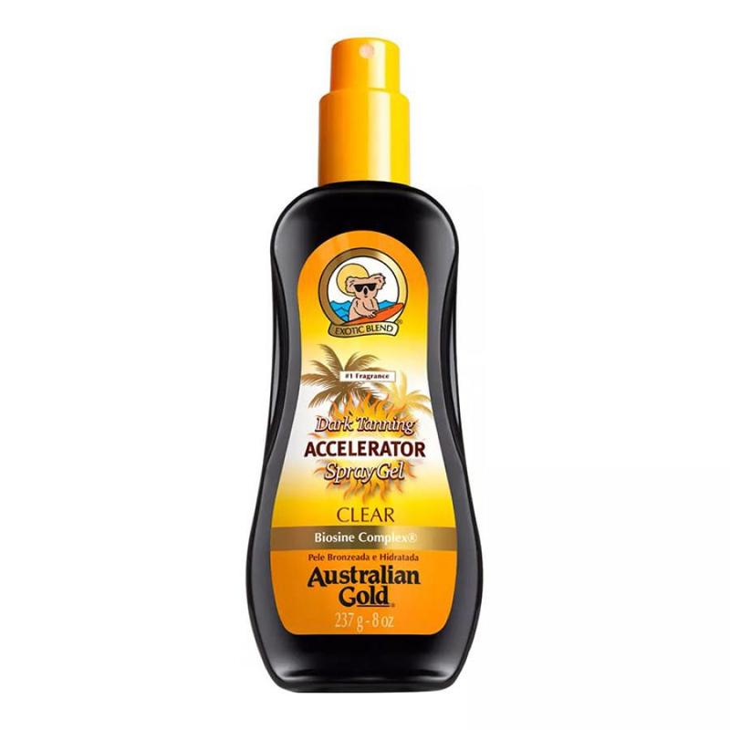 Acelerador De Bronzeado Australian Gold Dark Tanning Spray 237ml ...