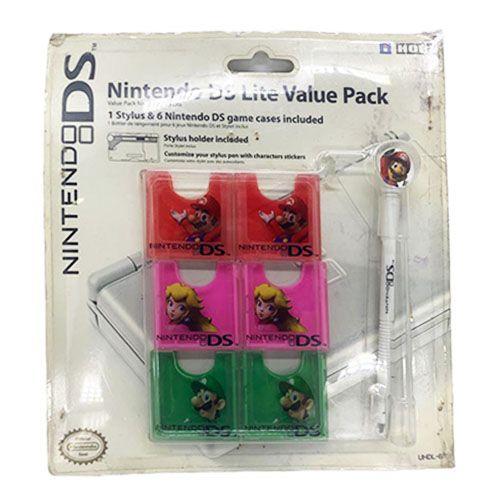 Acessório: DS Lite Super Mario Value Pack - NINT - Carrinho de ...