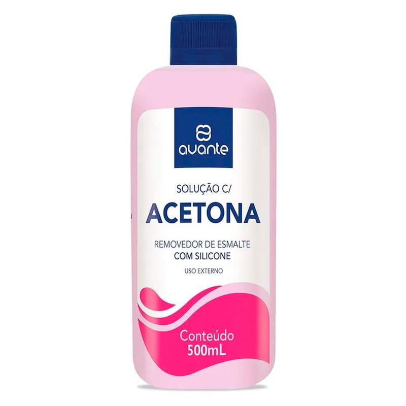 Acetona Avante Rosa 500ml - Acetona / Removedor de Esmaltes - Magazine ...