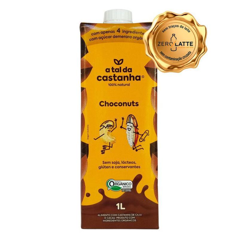 Achocolatado Choconuts A Tal da Castanha 1 Litro - Bebida de Castanha ...