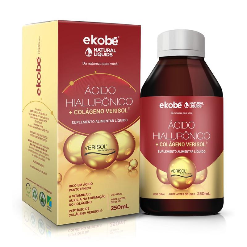 Ácido Hialurônico 250ml - Ekobé - Colágeno - Magazine Luiza