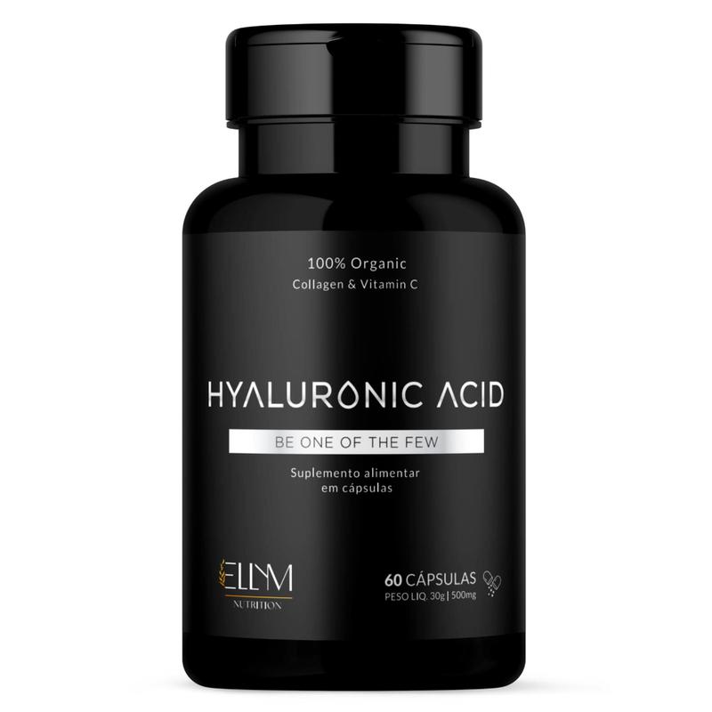 Ácido Hialurônico Colageno Hidrolisado Potencializador Skin Care Ellym ...