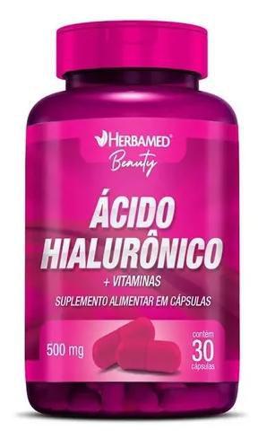 Acido Hialurônico + Vitaminas - 30 Cápsulas - Hermabed - Herbamed ...
