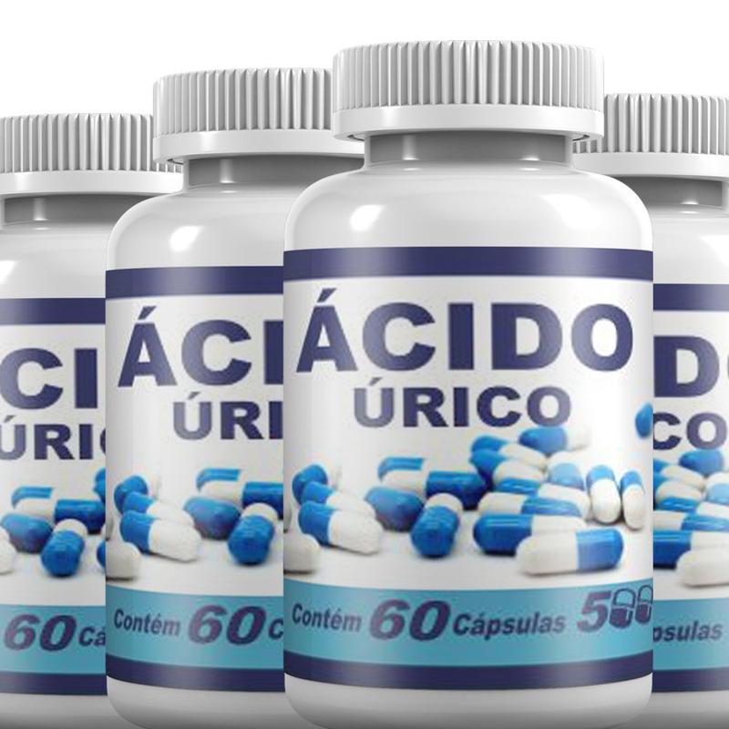 Ácido úrico 500 mg c/ 240 cáps - VIDA REAL - Vitaminas A-Z - Magazine Luiza