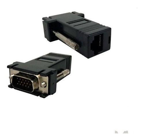 Adaptador Conector Vga Macho X Rj45 Femea Unidade Le-5564 - Lelong ...