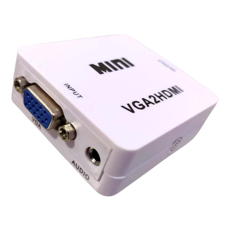 Adaptador Conversor De Vga Para Hdmi - Com Som Áudio-oferta - Converts ...