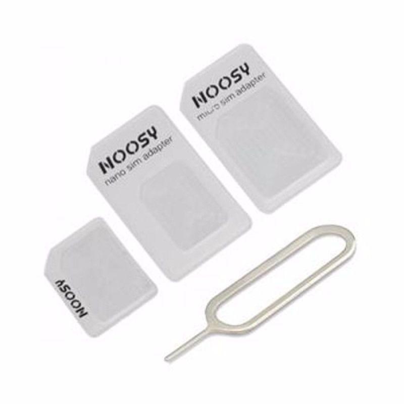Adaptador De Chip Micro Sim E Nano Sim Chave Pin - Noosy Branco - Gbmax ...
