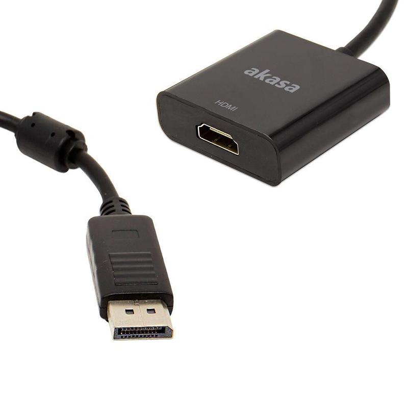 Adaptador Displayport Para Hdmi Ativo Com 20 Centímetros - Akasa ...