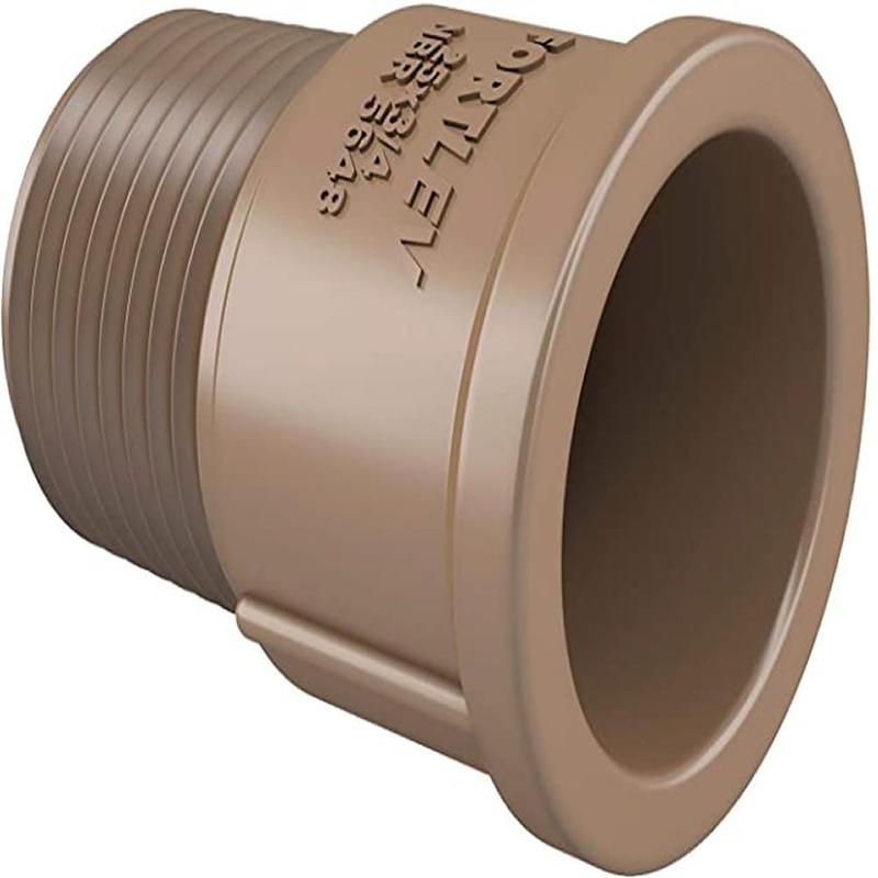 Adaptador em PVC Soldável Curto 25mmx3/4" Marrom - FORTLEV - Adaptador ...