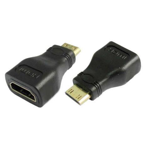 Adaptador hdmi femea para mini hdmi macho preto gvbrasil adt.010 - GV ...