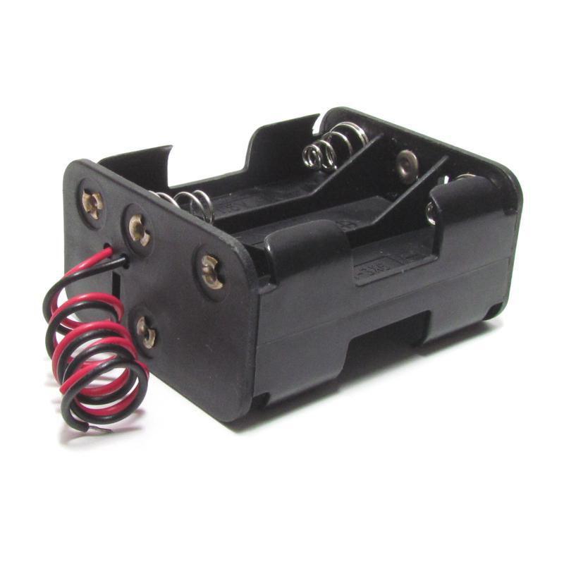 Adaptador Suporte 6 Pilhas Aa Com Cabo Para Arduino Pic - Mj - Pilhas ...