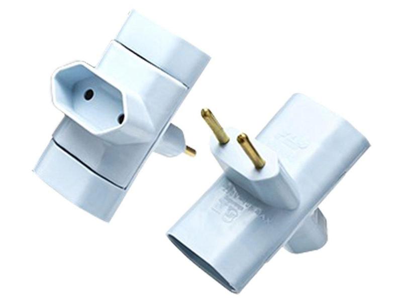 Adaptador Tomada T 3 Saidas 2 Pinos - Lorenzetti - Adaptador de Tomada ...